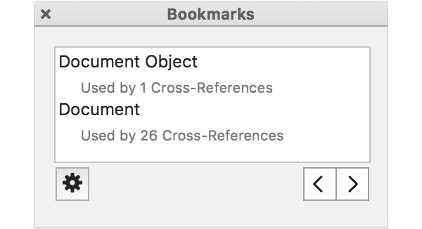 Nisus Writer Pro tour - Bookmarks and Cross-References